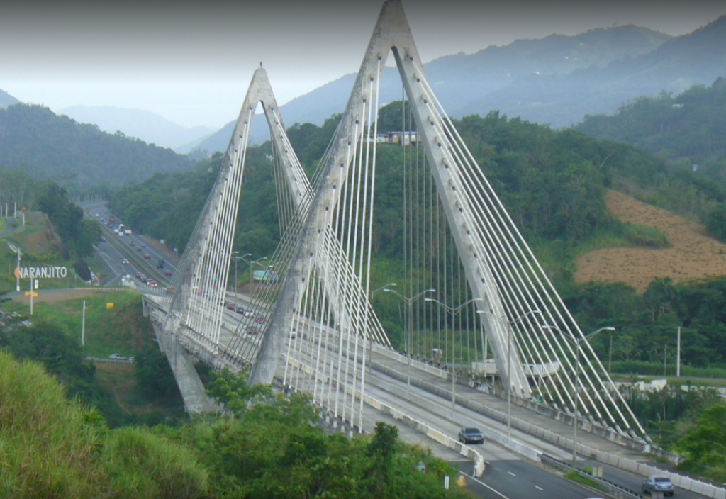 Puente Atirantado Jesús Izcoa Moure Naranjito, Puerto Rico - Descubra ...